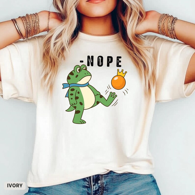 Portland Frog Comfort Colors® Shirt, No Kings in America Shirt, Funny ...
