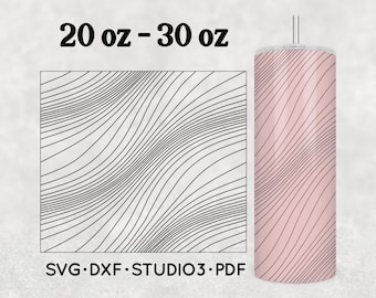 Pencil SVG, 20oz 30oz Skinny Tumbler Template, Geometric Teacher ...