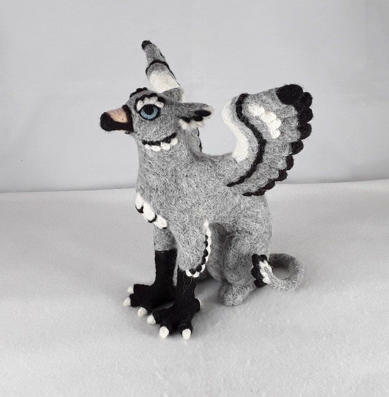 Needle Felt Griffin Customize Your Own Unique Gryphon - Etsy