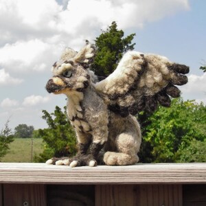 Needle Felt Griffin Customize your own unique Gryphon | Etsy