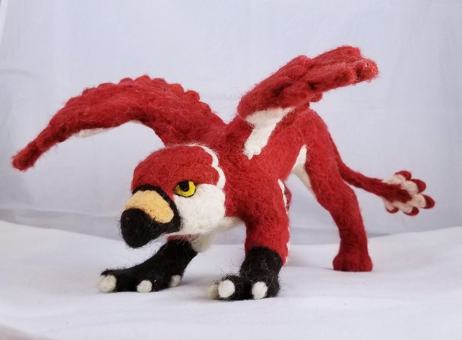 Needle Felt Griffin Customize Your Own Unique Gryphon - Etsy