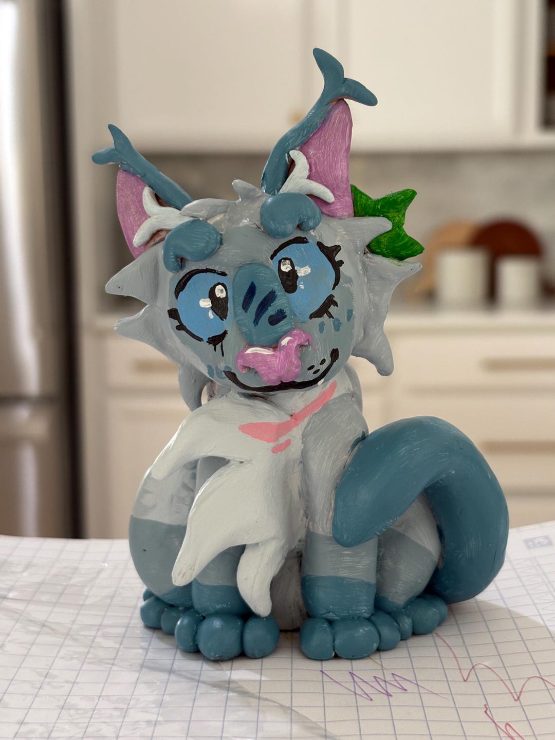 Frostpaw (dawn) Handmade Clay Figure - Etsy Canada