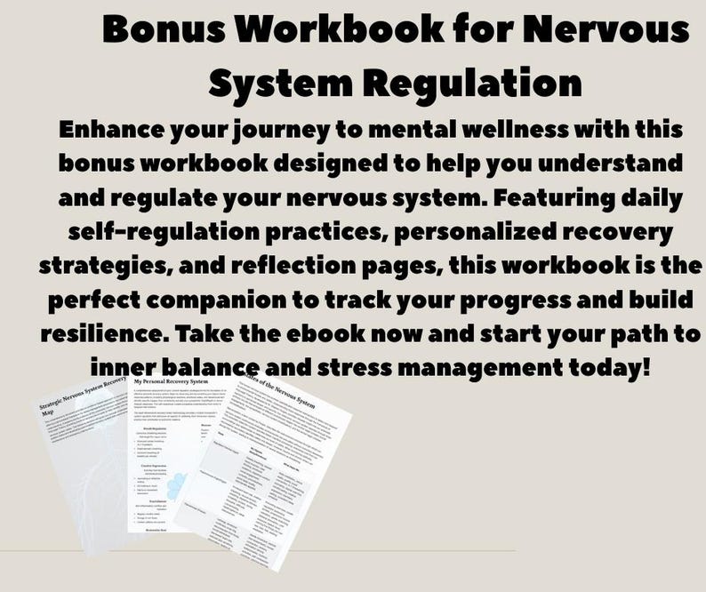Calm Within: A Nervous System Regulation Workbook | Somatic Tools ...