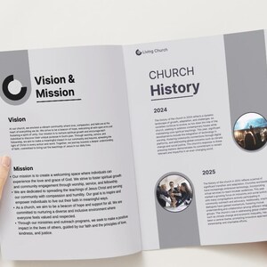 Church Volunteer Handbook Template | Editable Canva PDF | Ministry ...