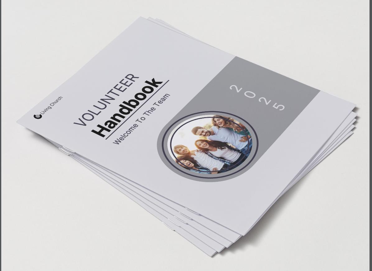 Church Volunteer Handbook Template | Editable Canva PDF | Ministry ...