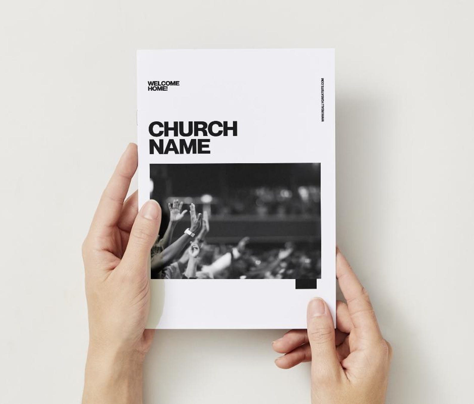 First-time Guest Welcome Book Template | Editable Canva PDF | Church ...