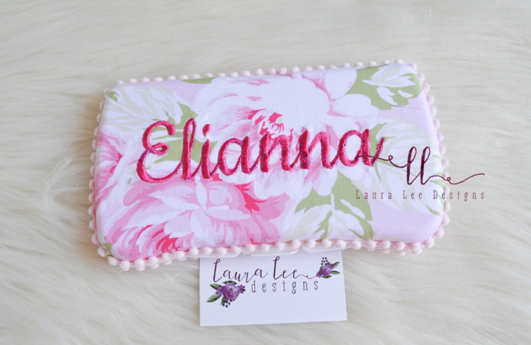 Pink Roses Wipe Case, Travel Baby Wipe Case, Baby Shower Gift, Wipe ...