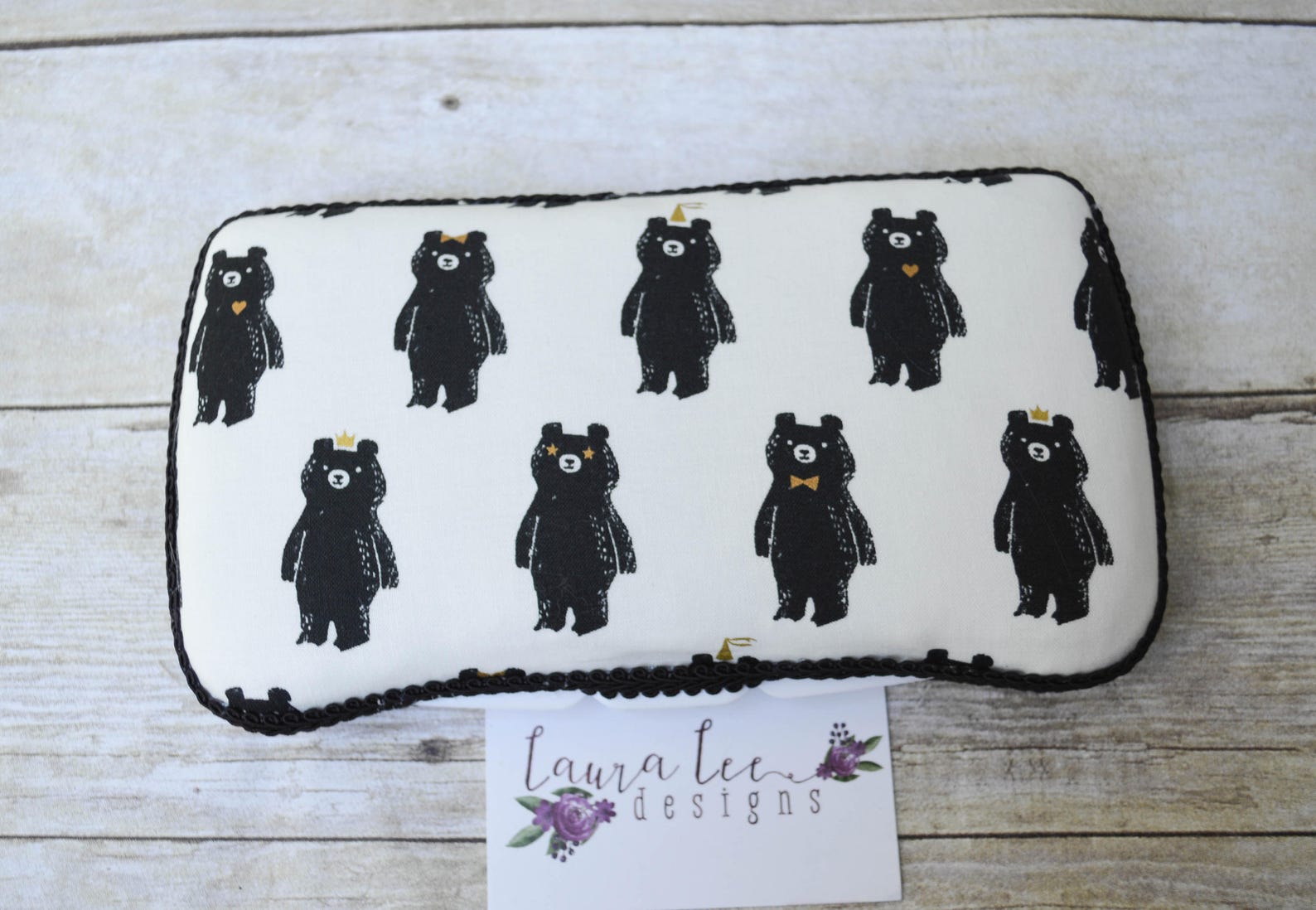 Black Bears Travel Wipe Case Personalized Case Diaper Wipe - Etsy