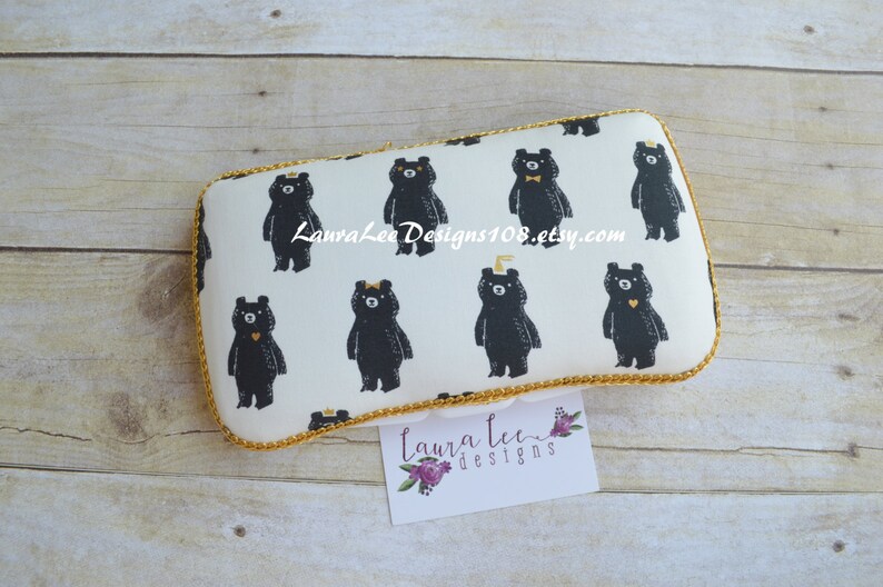 Black Bears Travel Wipe Case Personalized Case Diaper Wipe - Etsy
