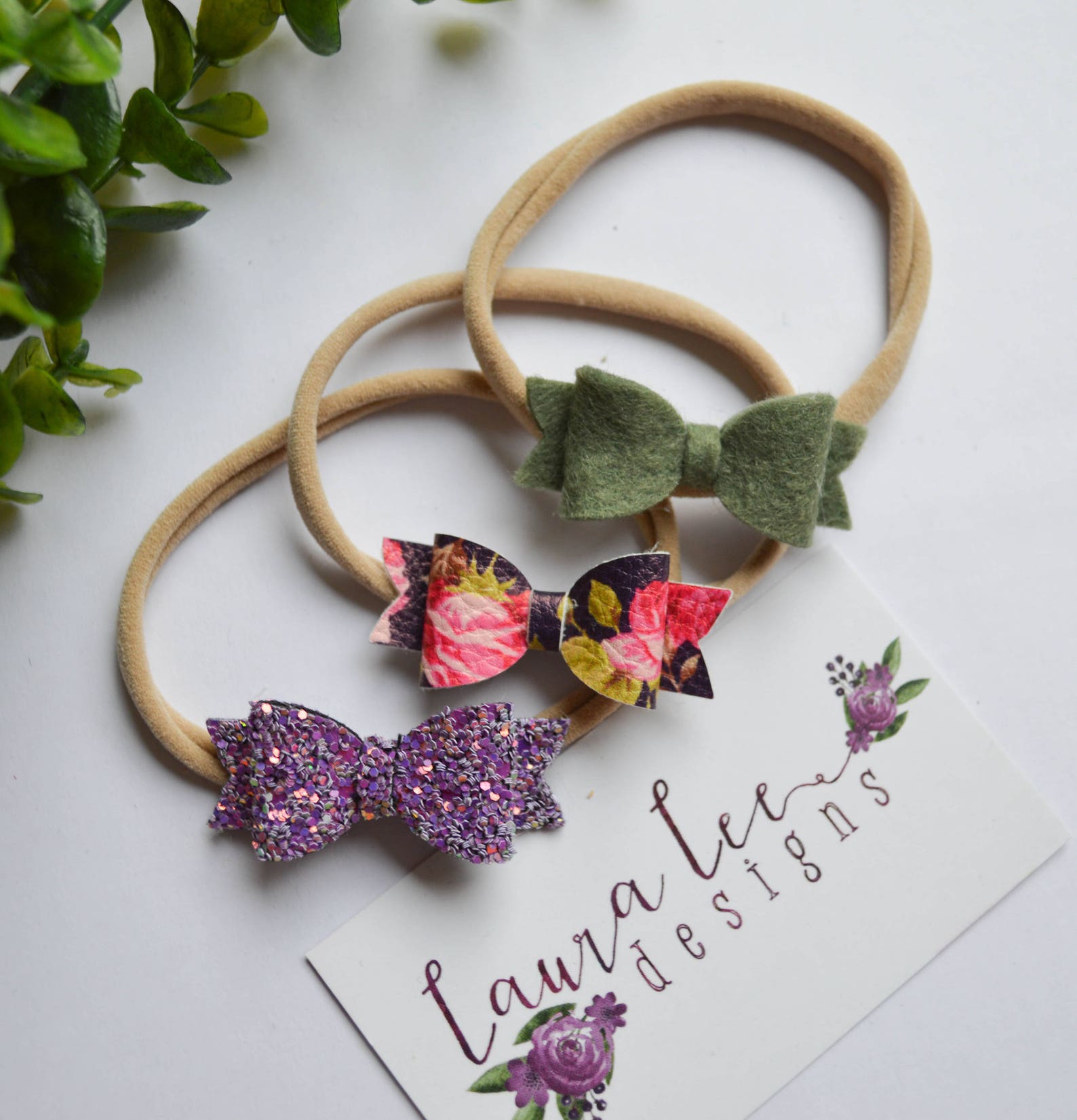 GRAB BAG Pixie Mini Bow Style You Choose Either Nylon - Etsy