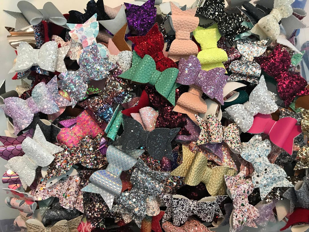 GRAB BAG Emmy Bow Style, You Choose Either Nylon Headband or Alligator ...