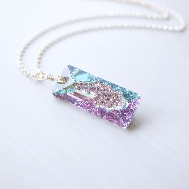 Rectangle Crystal - Etsy