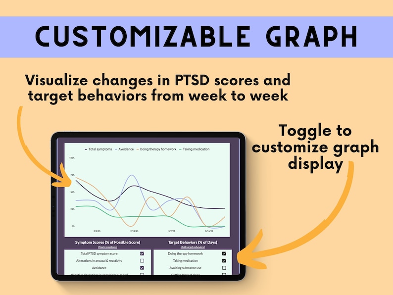 Trauma Therapy Progress Tracker - Google Sheets Log for Clinicians ...