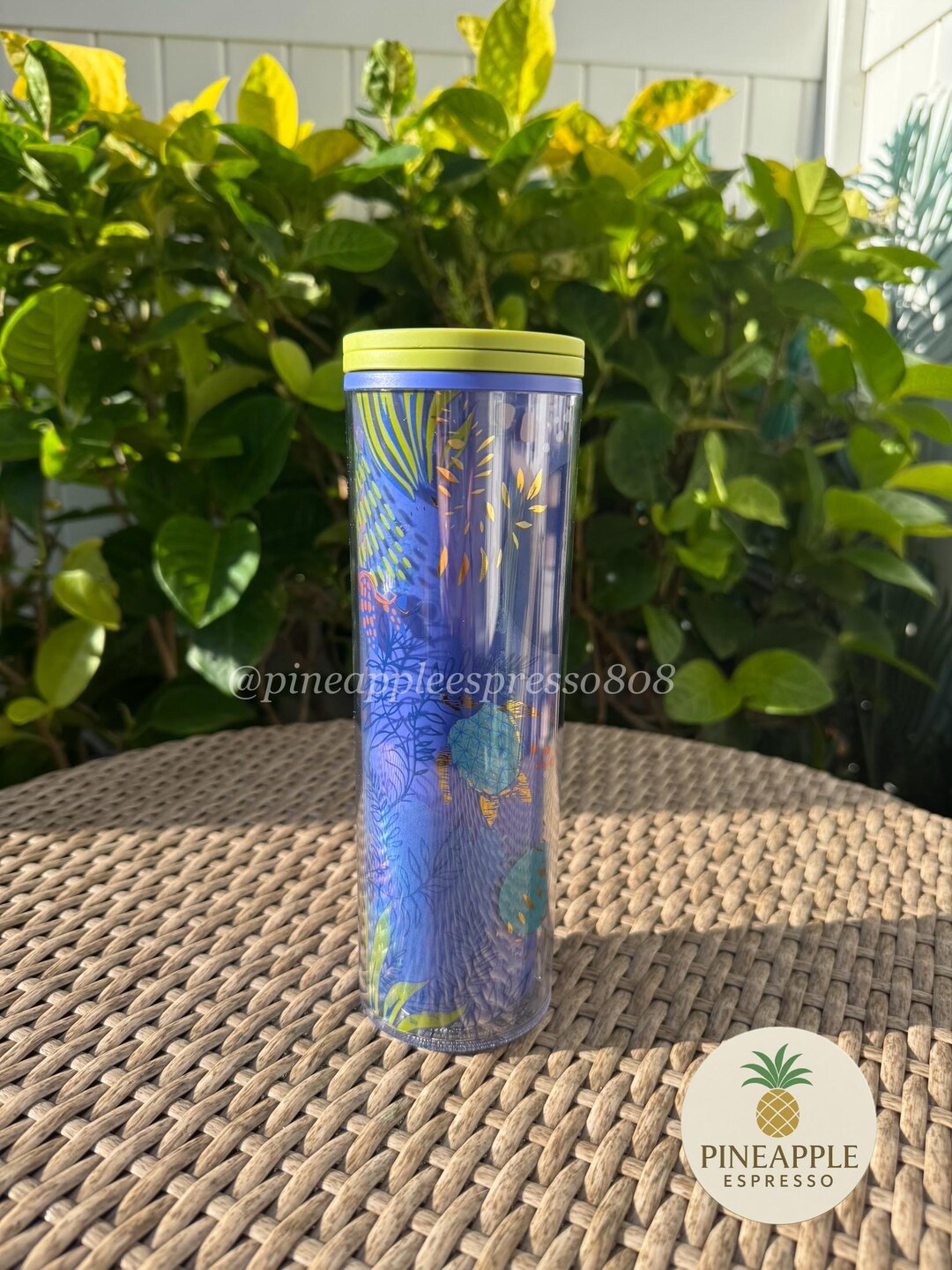 Starbucks Hawaii Collection | 16oz Tumbler Undersea Tropical Turtle - Etsy