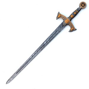 Templar Long Sword:a Timeless Symbol of Strength and Chivalry Gift of ...
