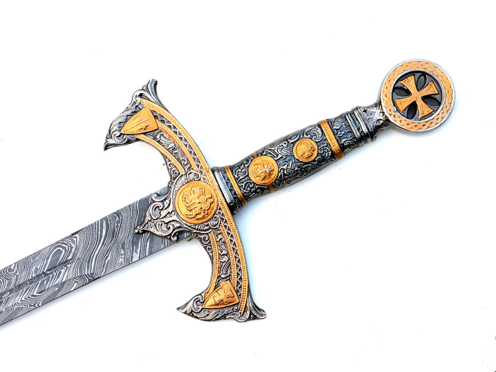 Templar Long Sword:a Timeless Symbol of Strength and Chivalry Gift of ...