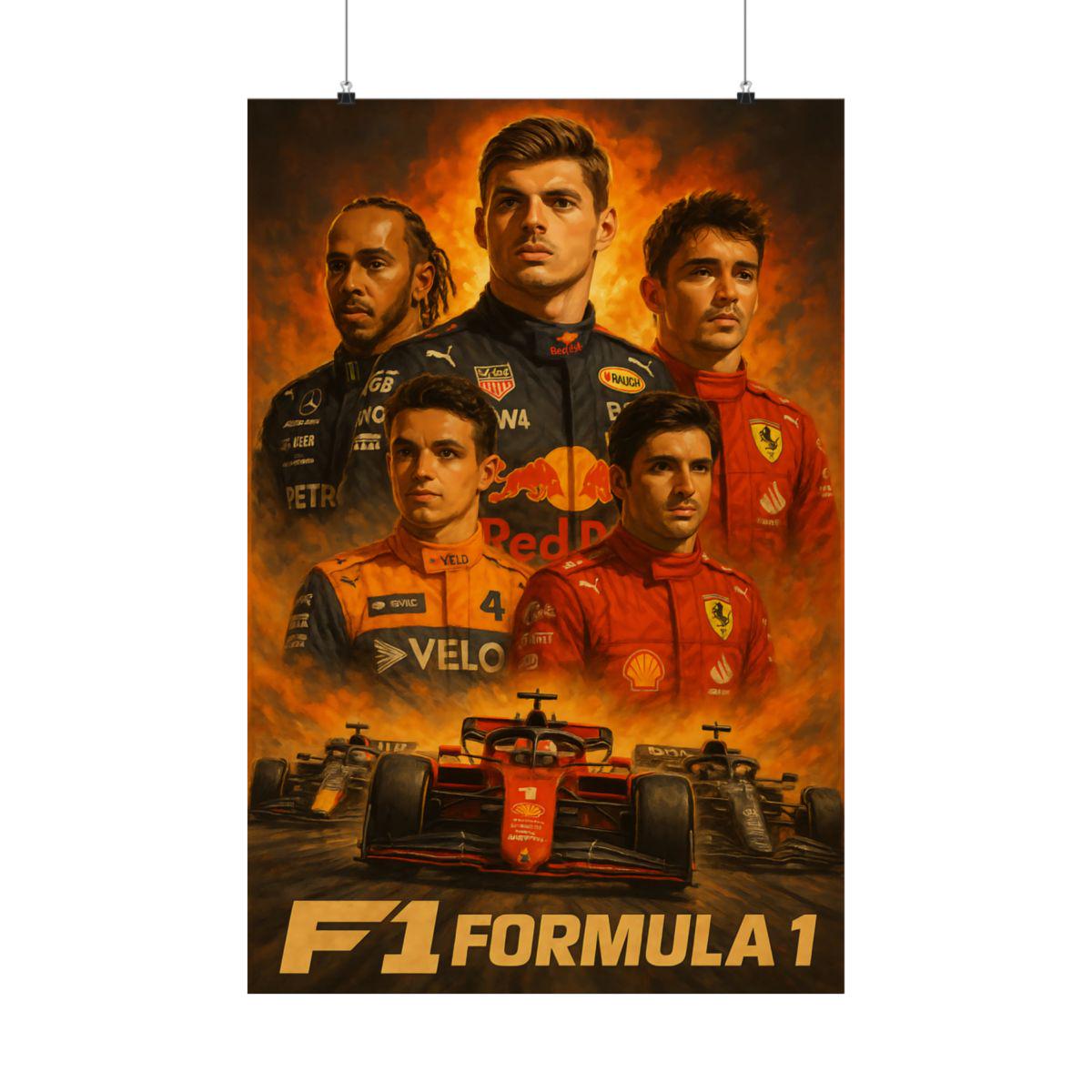F1 Poster Digital Download, Formula 1 Poster, F1 Gifts, Formula One, F1 ...