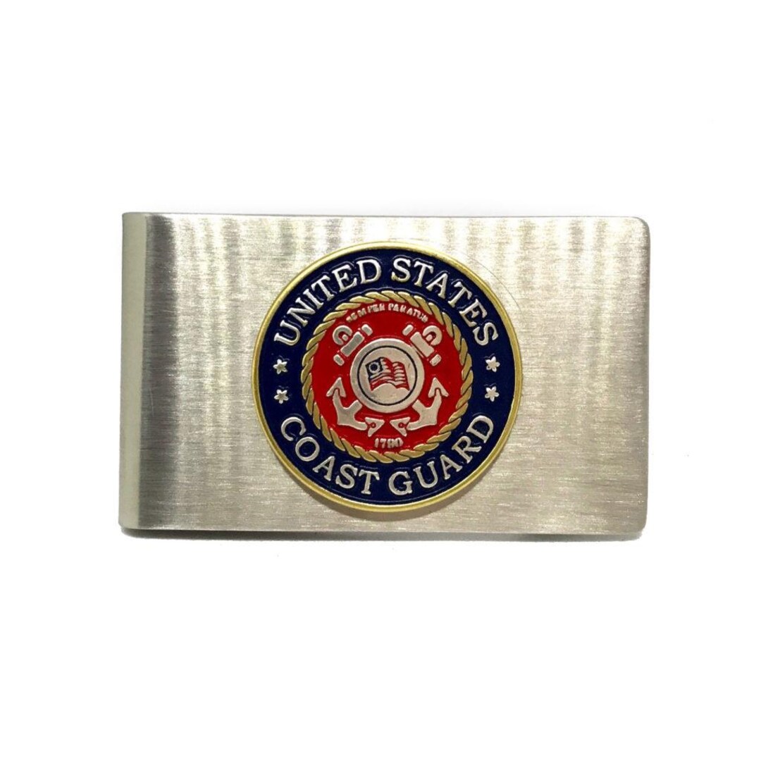 US Coast Guard Color Money Clip - Color - Etsy