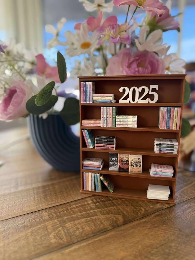 Mini Bookcase - Your Own Mini Library! - Etsy