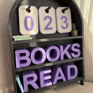 The 'books Read' Shelf - Etsy