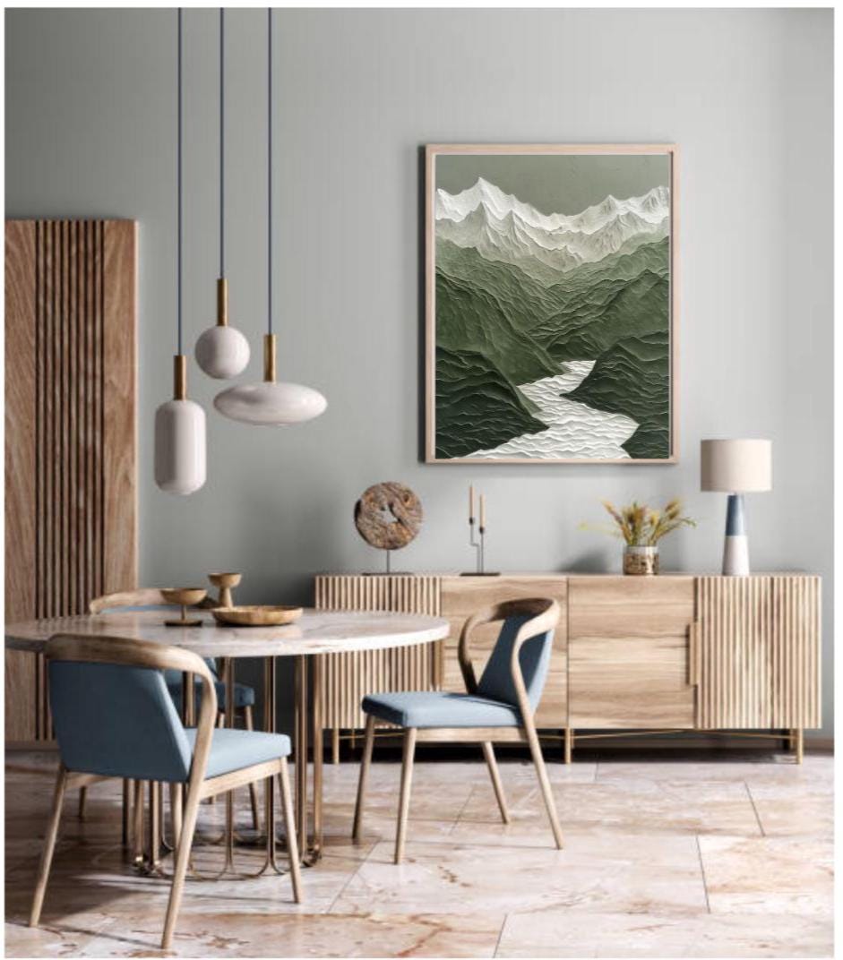 Mountain Range Wall Decor Adventure-inspired Artwork Digital Download ...