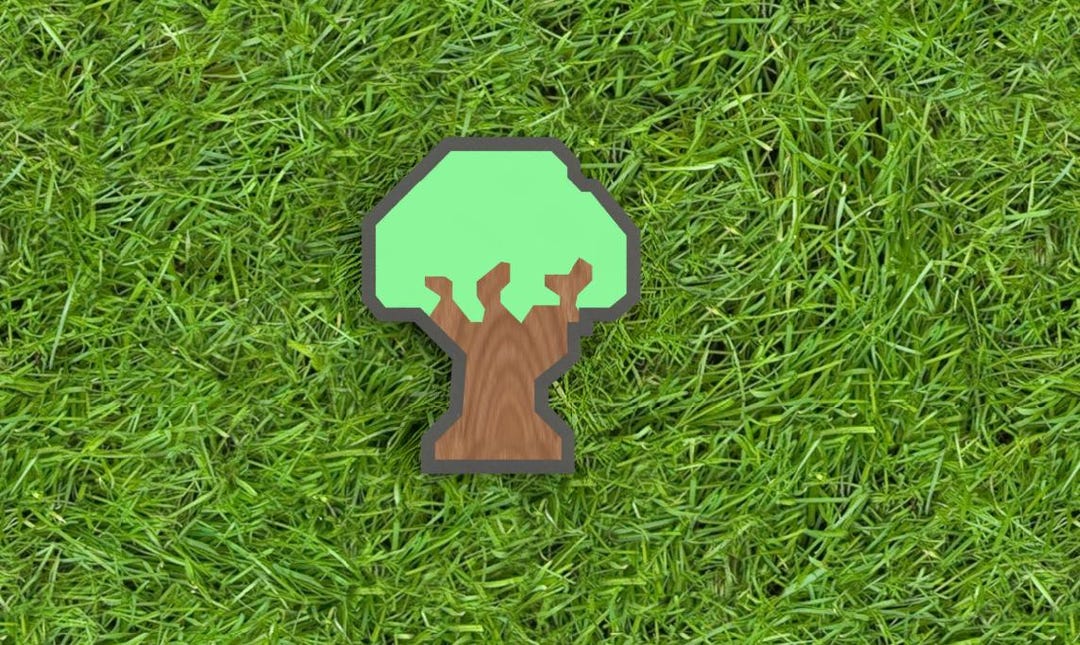 OSRS Woodcutting Skill Icon – 3D Printable, Laser Engraving & Cutting ...