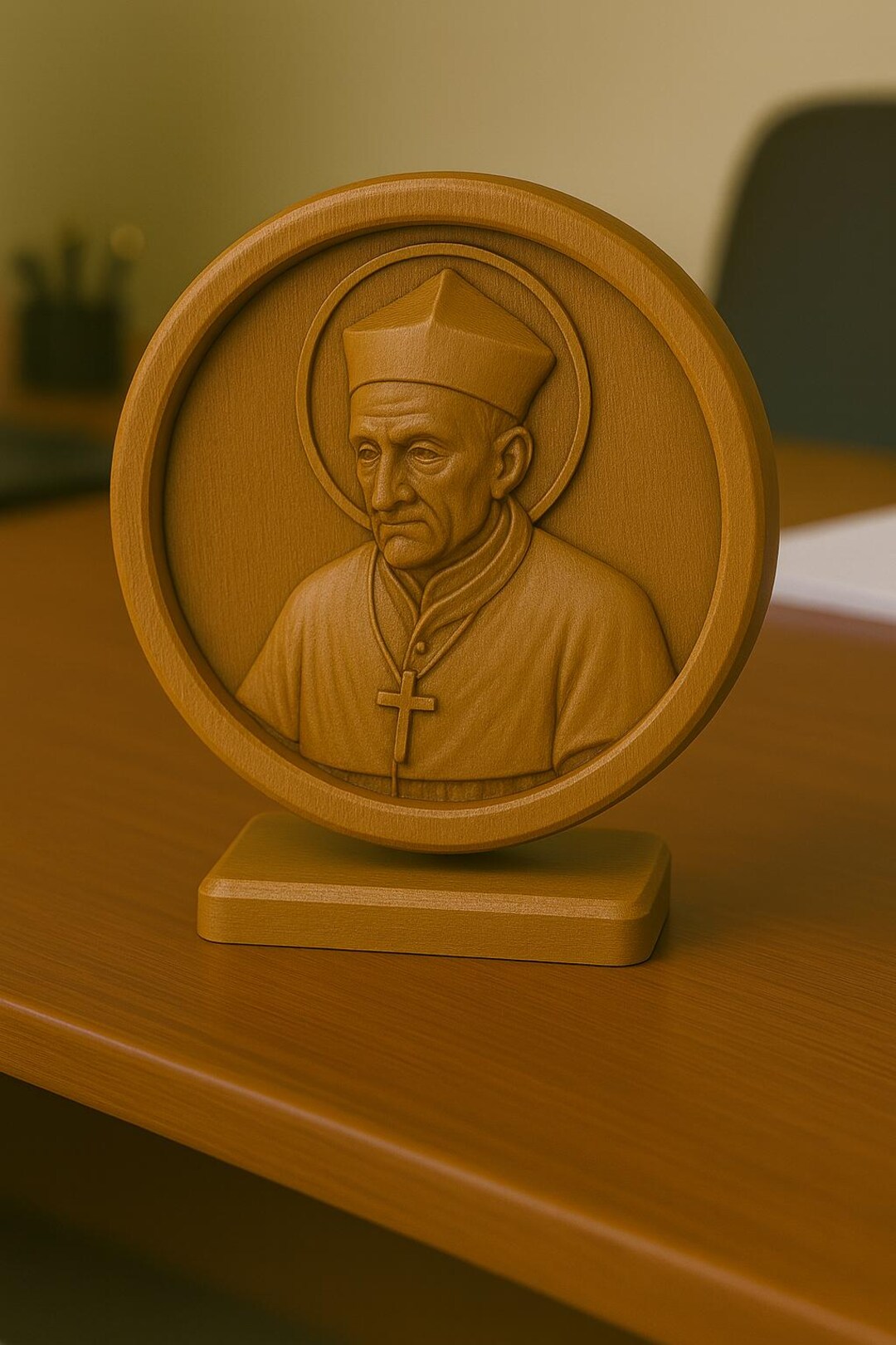 St. Alphonsus Liguori Desk Statue – Catholic Saint Table Decor Home ...