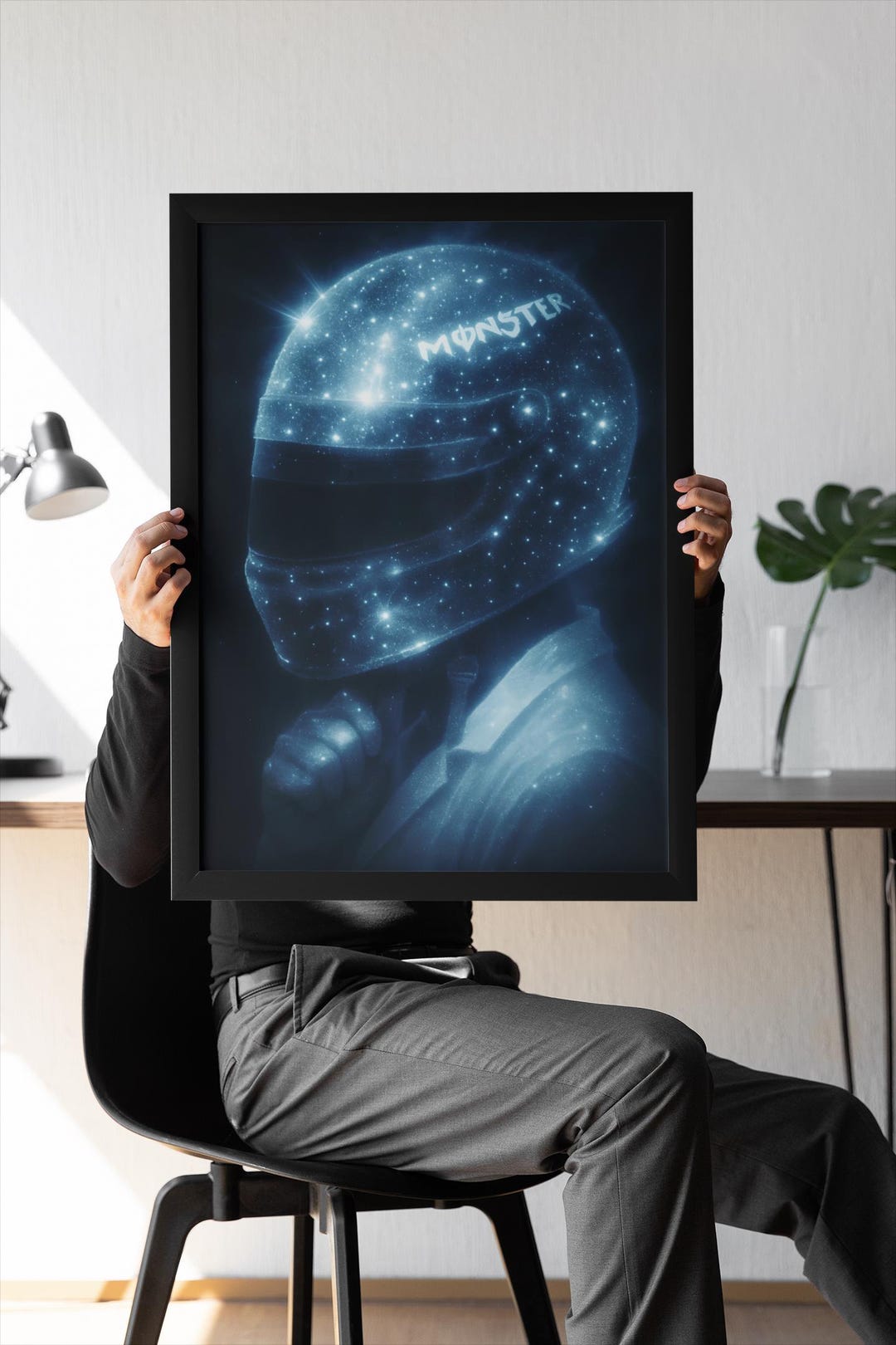 Lando Norris F1 Miami Disco Helmet Poster Formula One Poster F1 Gift ...