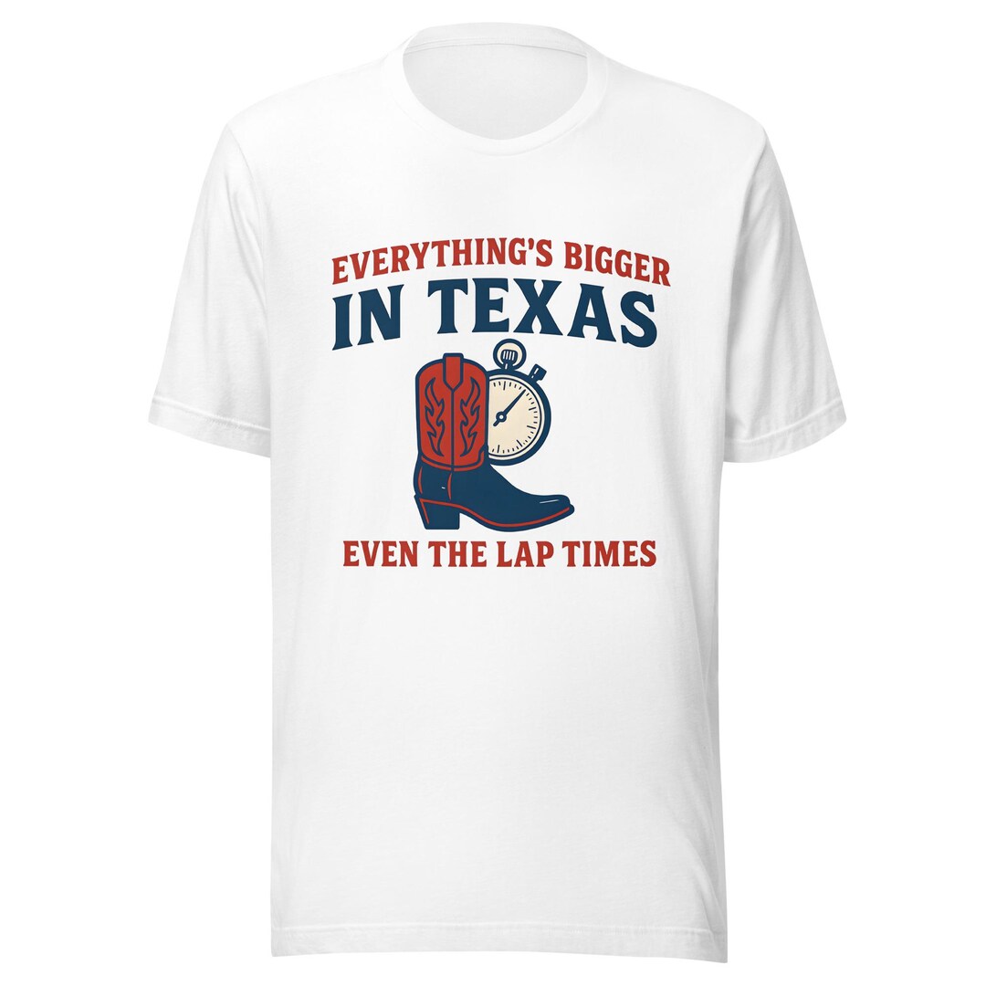 F1 Texas Austin Grand Prix Western Unisex T-shirt Formula One Merch ...