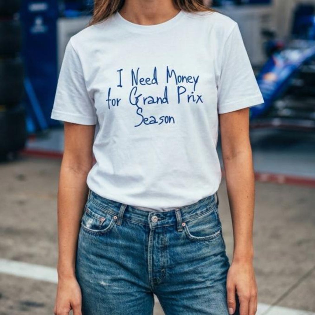 Formula One I Need Money for Grand Prix Season Tee F1 Tee Melbourne ...