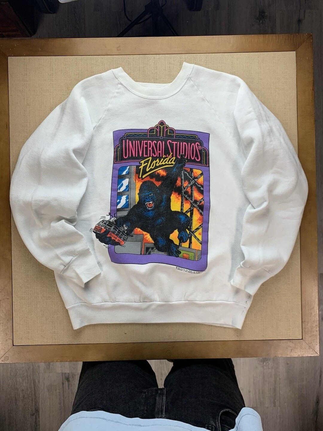 Vintage 1983 Universal Studios Florida King Kong Ride Graphic ...