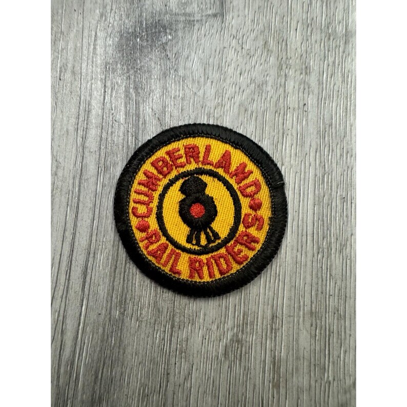 Vintage Cumberland Railroad Patch Rail Riders Embroidered Patch - Etsy