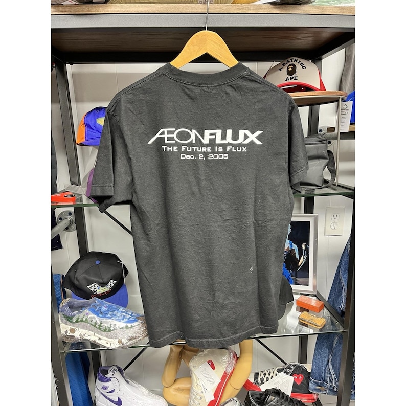 RARE! Aeon Flux Movie the Future is Flux Promo Shirt 12/02/2005 Black ...