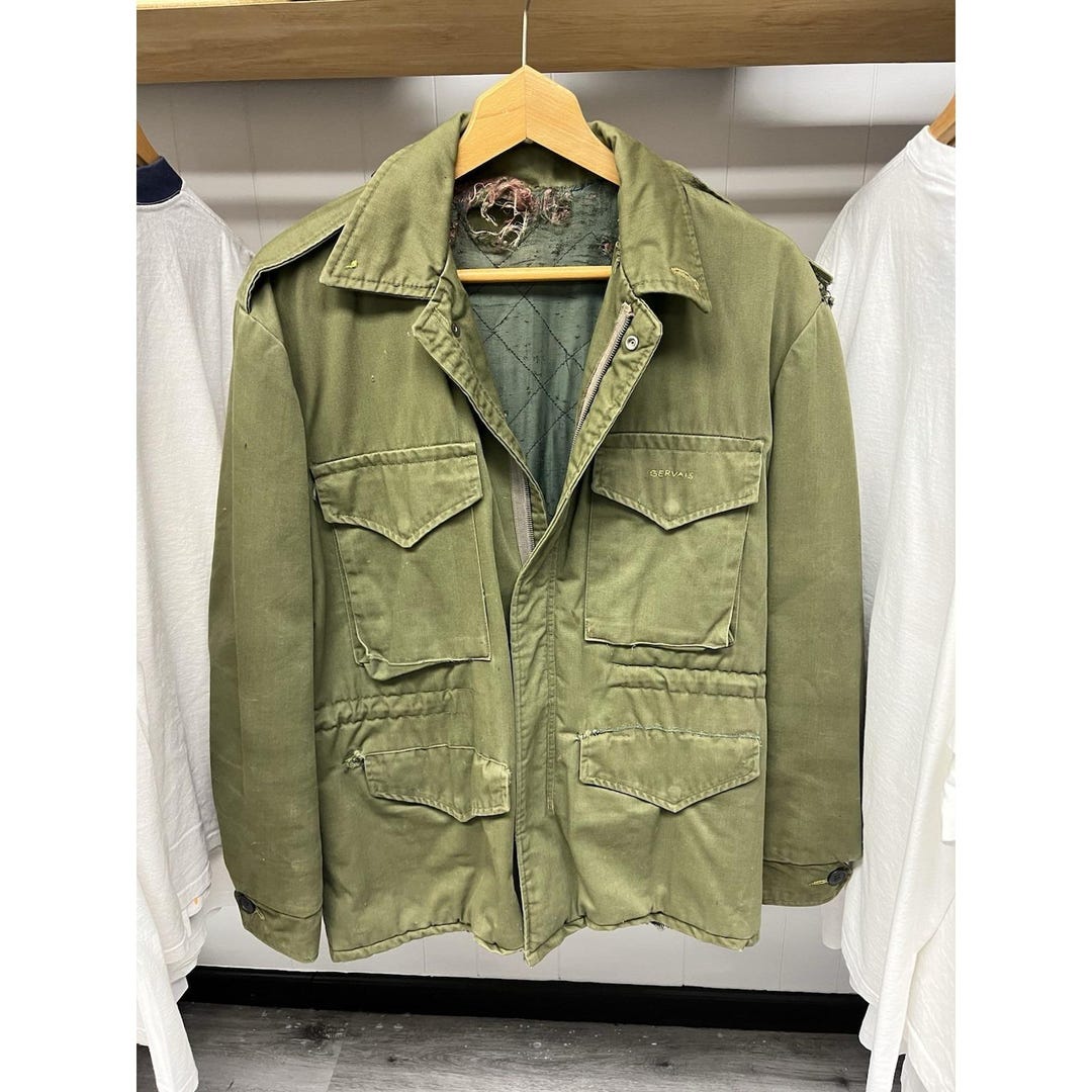Vintage US Army Field Jacket M-1951 Vietnam Era Stitched Original M ...