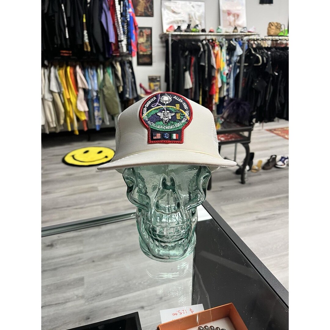Vintage NWT 1980s Atlas 3 Space Launch Mesh Trucker Snapback Patch Hat ...