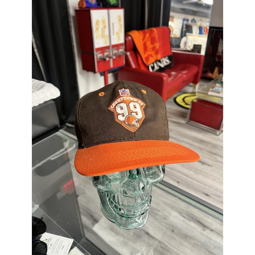 Vintage 90s Headmaster NFL Cleveland Browns Countdown to 99 Brown ...