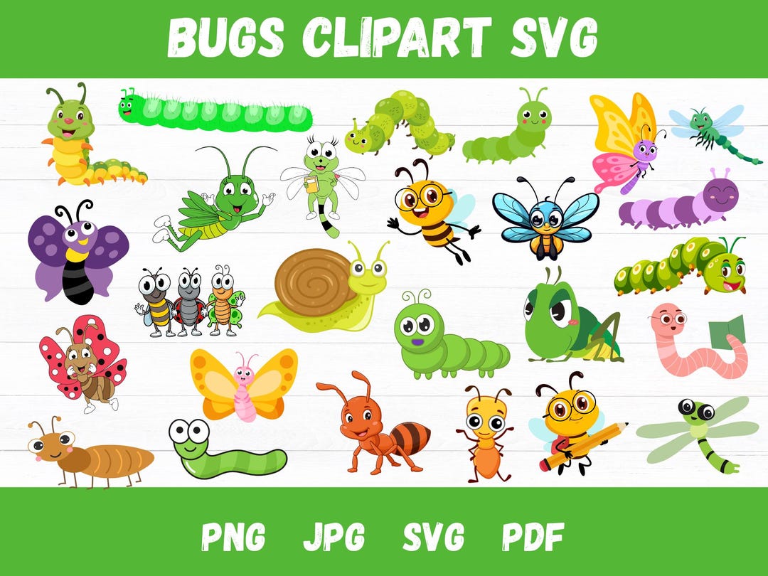 Bugs Clipart, Insects Clipart, Butterfly Clipart, Animal Clipart ...