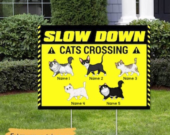 Funny Slow Down Sign - Etsy