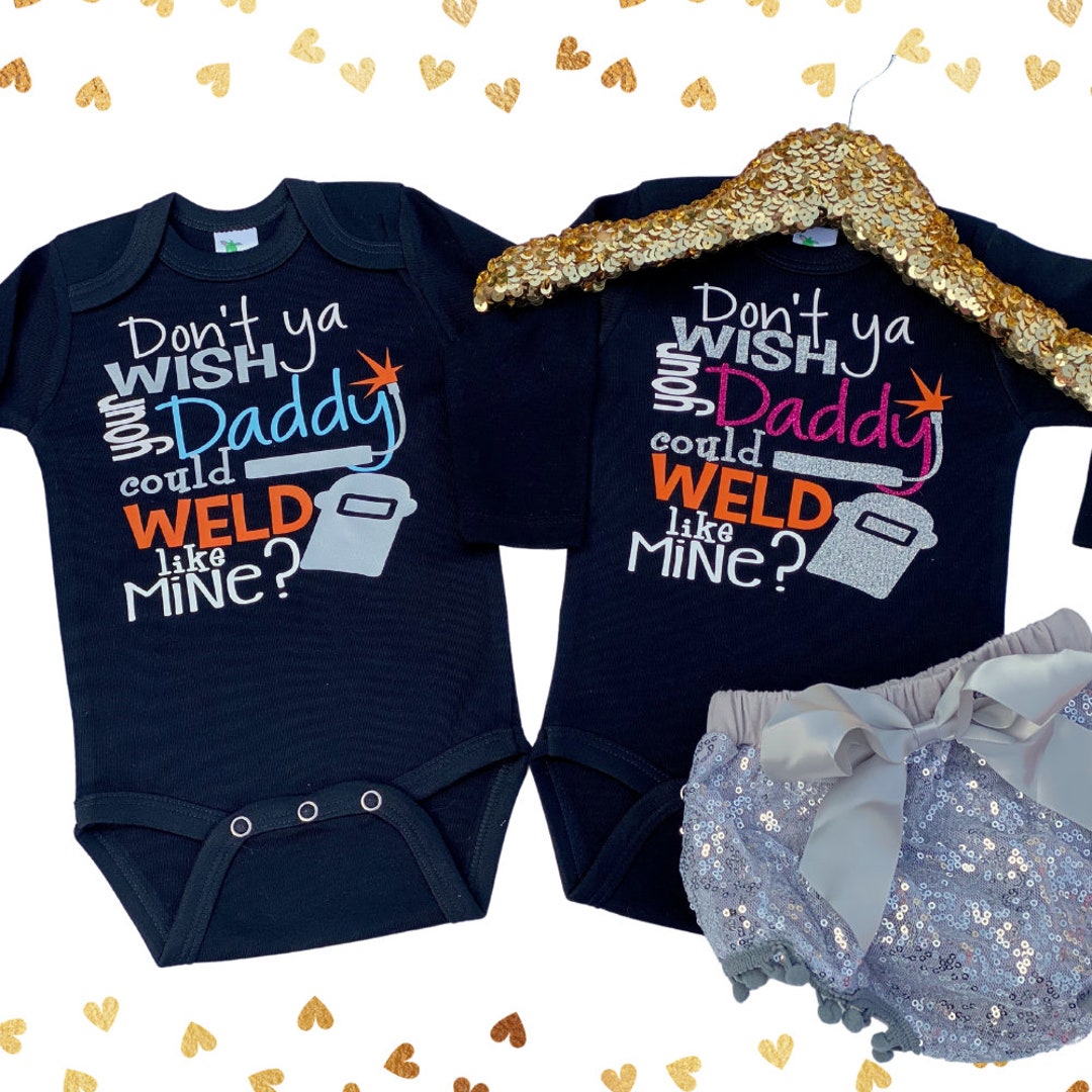 Welders Daughter Bodysuit, Fathers Day Gift, Gift for Welder, Welders ...