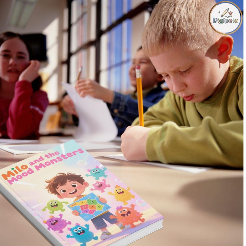 Printable Kids Book – Emotions for Kids Story – SEL PDF for Ages 3–7 ...