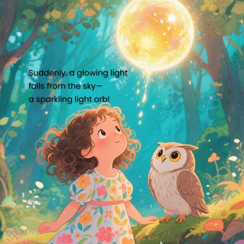Magical Kids Storybook PDF: Secret of the Sleeping Forest (ages 3-7) - Etsy