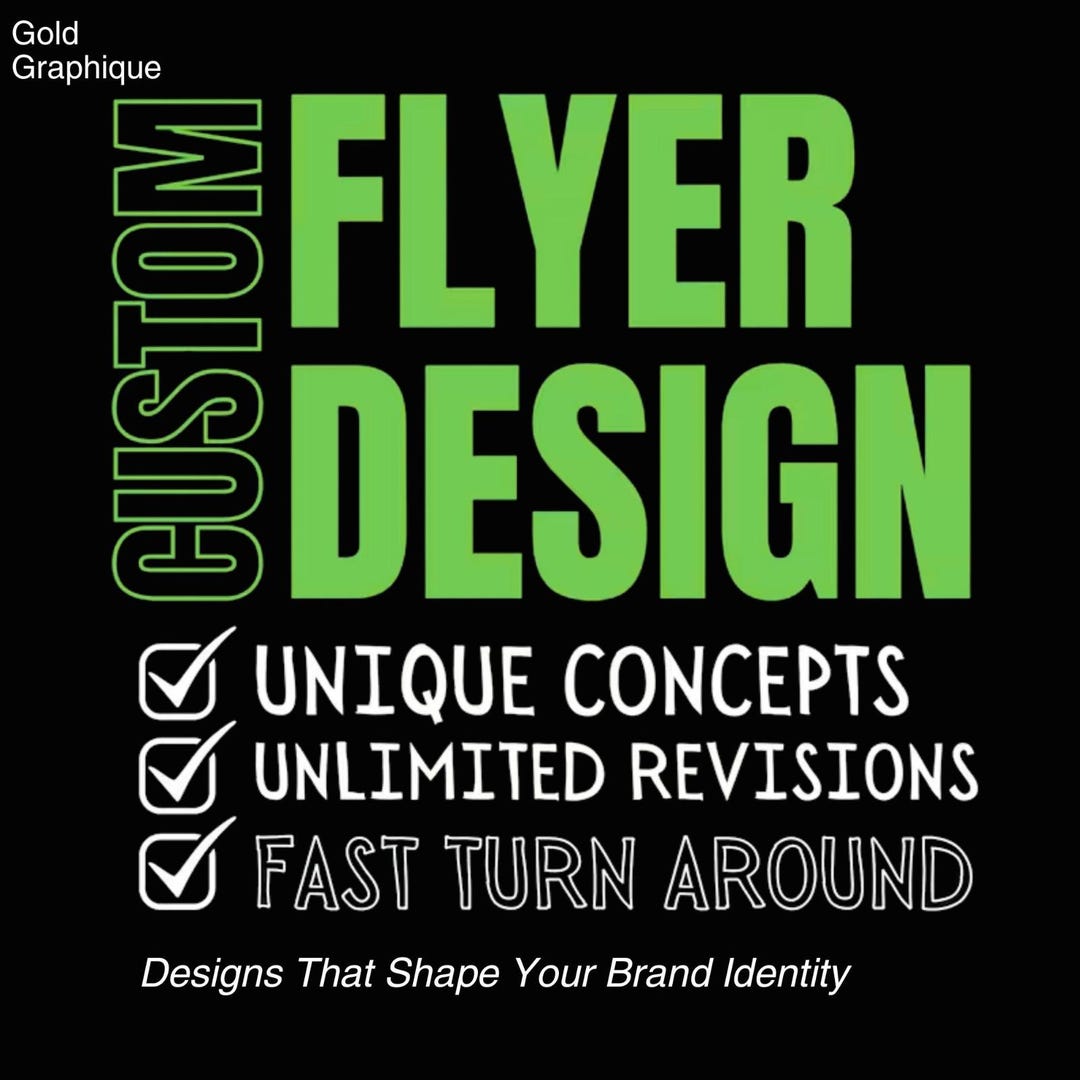 Custom Flyer & Poster Design Services | Digital Marketing Graphics ...