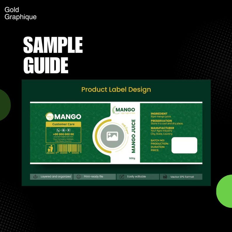 Custom Product Label Design | Packaging, Bottles, Jars, Food, Beverage ...
