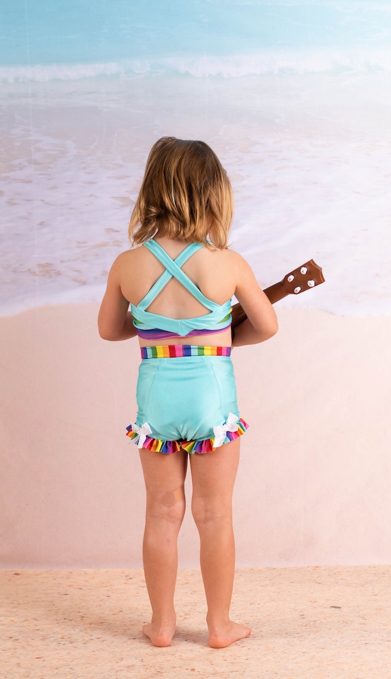 Jojo Bikini In Retro Rainbow 2020 Collection Size 2t 12 Etsy