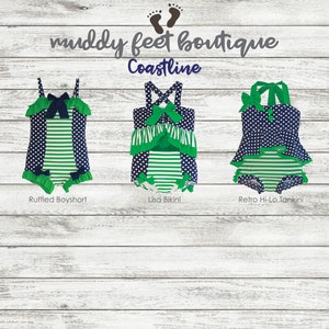 Lisa Bikini in Coastline: 2020 Collection (size 4T - 12) Girls Tween ...