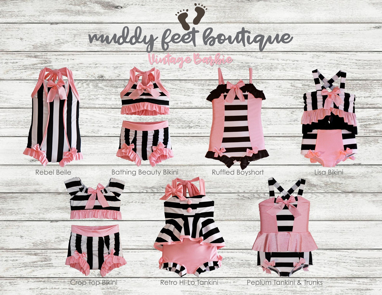 Rebel Belle Swimsuit In Vintage Barbie 2020 Collection Size Etsy