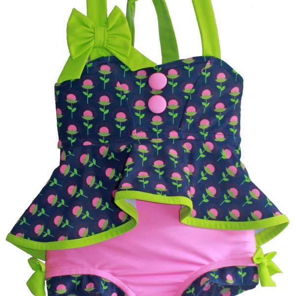 Retro Tankini Swimsuit - Etsy