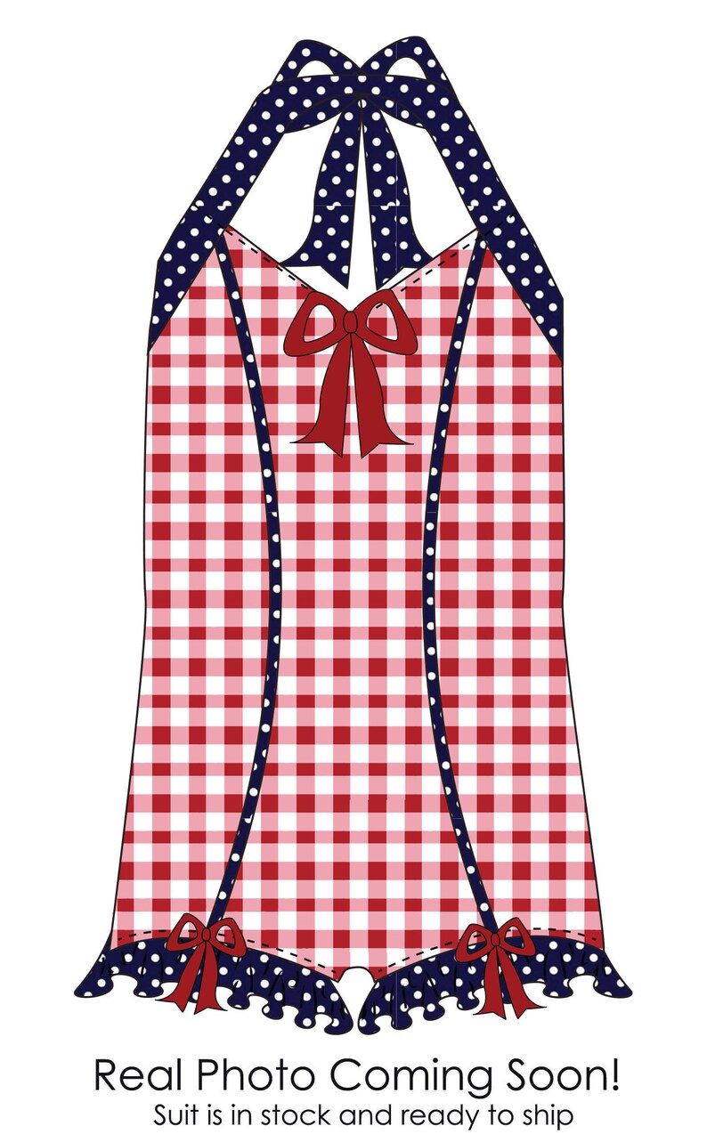 Rebel Belle Swimsuit In American Summer Size 5 12 Sale Etsy