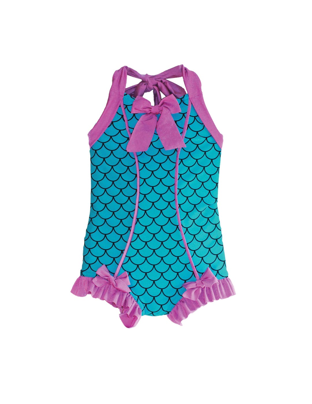 Rebel Belle Swimsuit in Mystic Mermaid (size 2T, 3T, 5, 10, 12) Girls ...