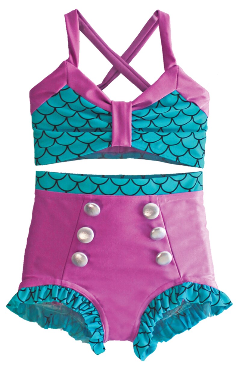 Jojo Bikini In Mystic Mermaid 2020 Collection Size 2t 12 Etsy